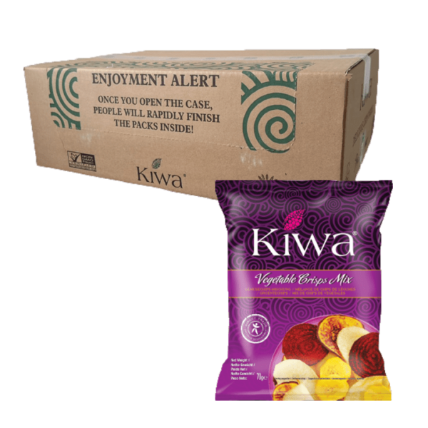 Chips Kiwa Mix de Vegetales 70g Sin Gluten (Caja x 24u) – Afood